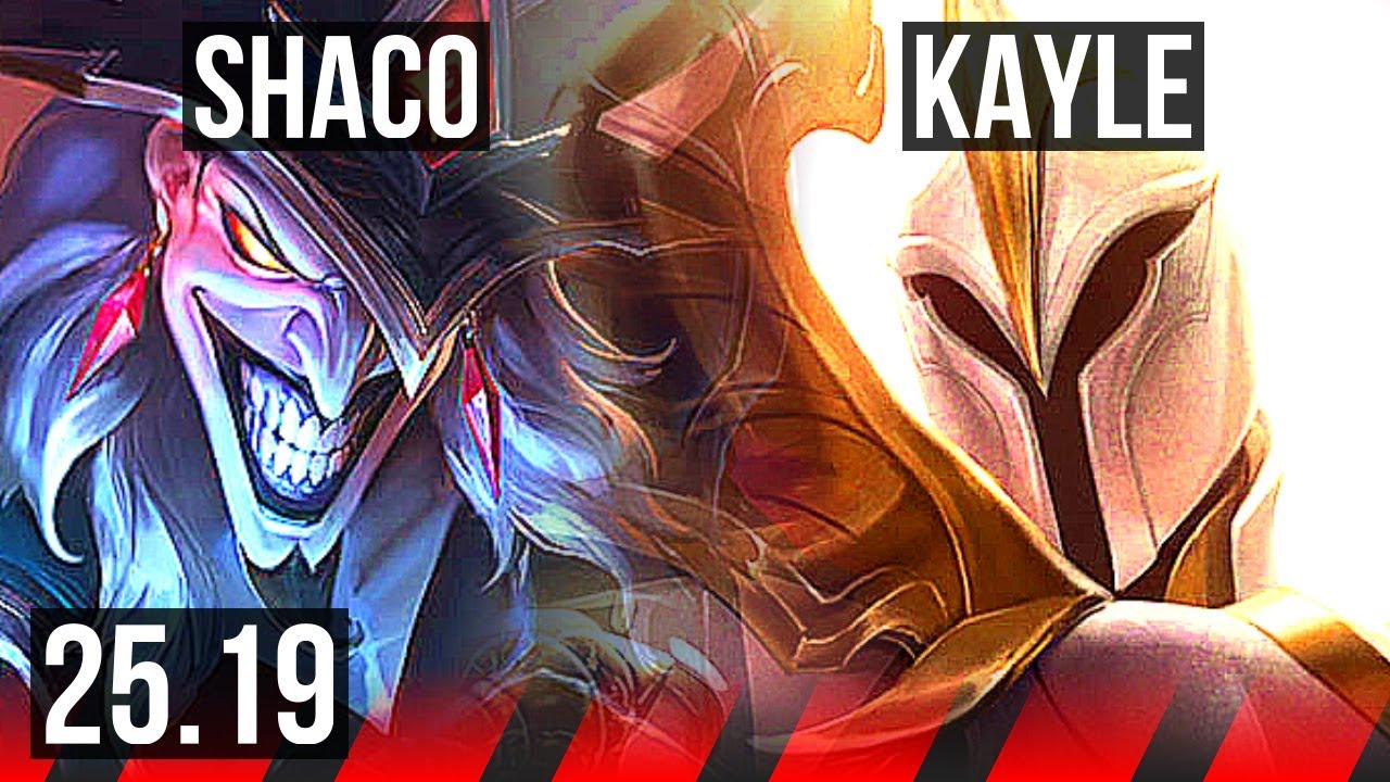 SHACO vs KAYLE (TOP) | NA Master | 25.19 - YouTube