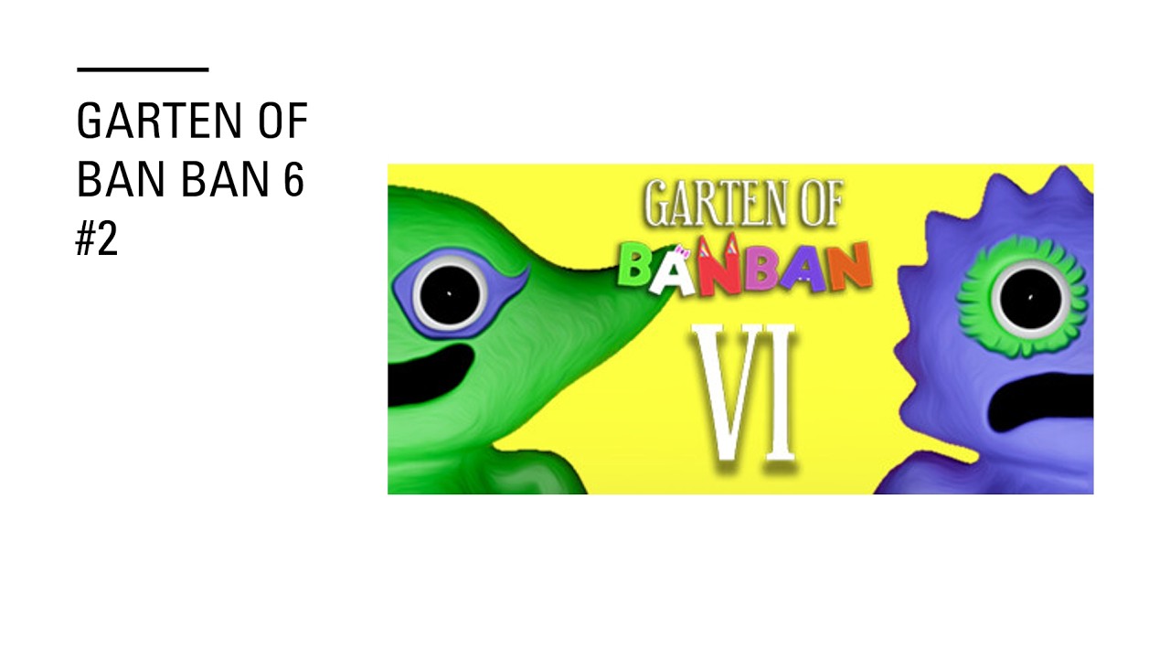 GARTEN OF BAN BAN 6 PART 1 - YouTube