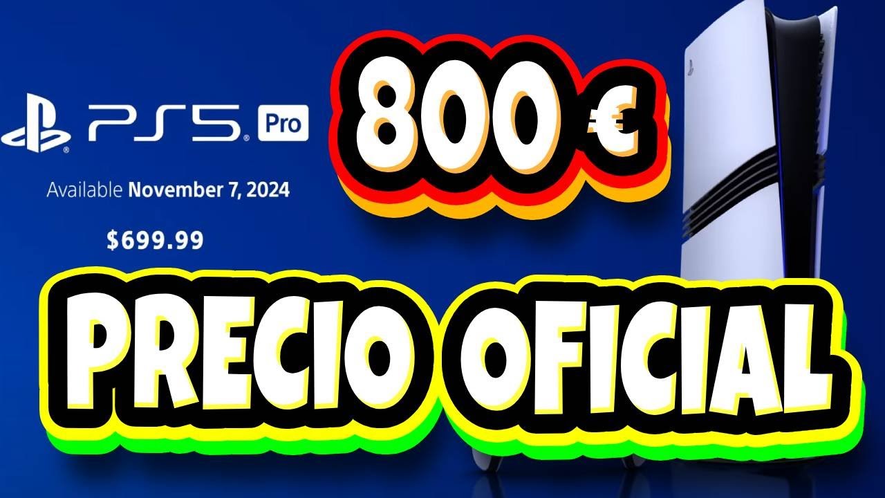 PS5 PRO: PRECIO OFICIAL Y FECHA DE SALIDA - YouTube
