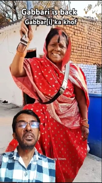 Gabbar is back (gabbari )😱#shorts#comedyvideo#trending #memes# ...