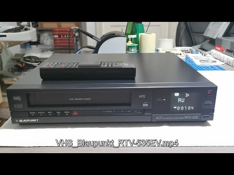 VHS Blaupunkt RTV-535EV