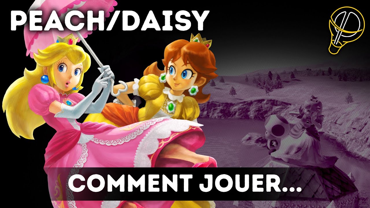 ADP - COMMENT JOUER PEACH - DAISY DANS SMASH ULTIMATE ? - YouTube