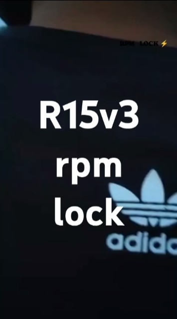R15 v3 rpm lock #yamahar15 #biker - YouTube