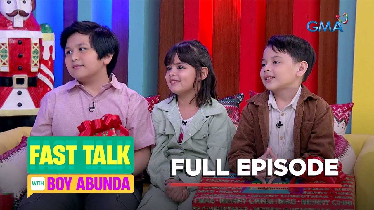 Fast Talk with Boy Abunda: Kumikinang na child stars, nakipagkulitan ...