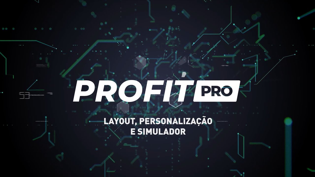 Profit Pro Configurações: Layout, atalhos, simulador e personalização ...