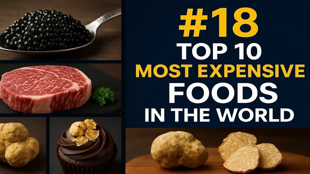 #18 TOP 10 MOST EXPENSIVE FOODS IN THE WORLD – YOU WON’T BELIEVE WHAT ...