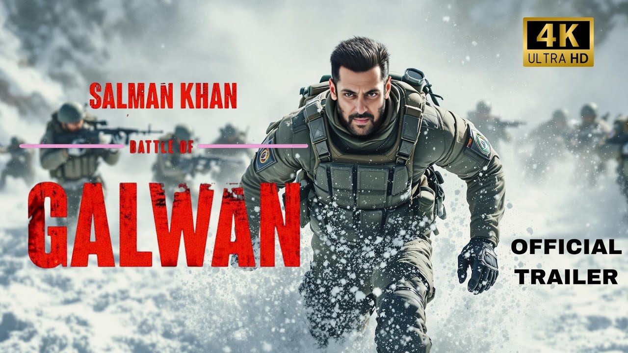 Battle of GALWAN movie : Official Trailer 2025 II Salman Khan II SKF II ...