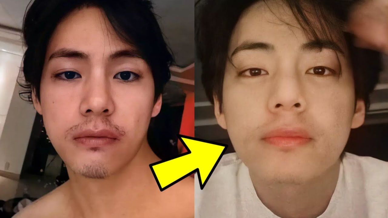 BTS V Instagram Story - Taehyung Facial Hair - Taehyung Instagram Story ...