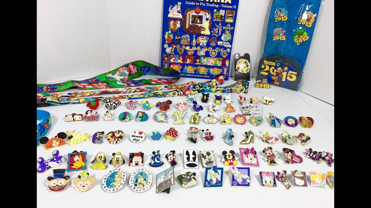 DISNEY PIN COLLECTION 2016! WATCH ME! - YouTube
