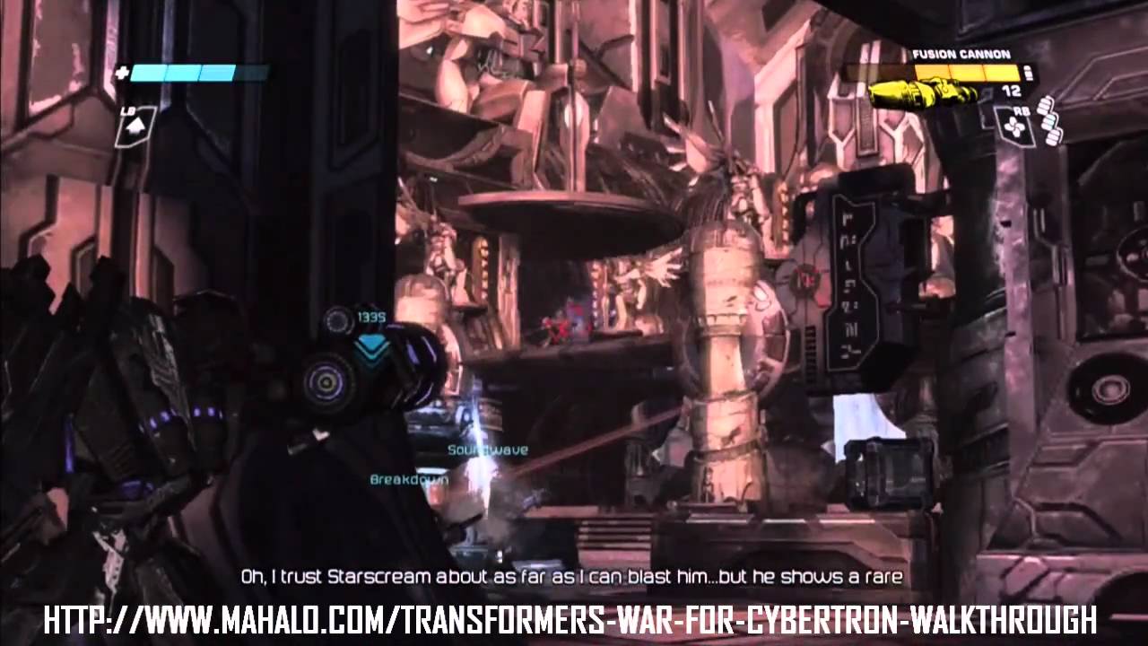 Transformers: War for Cybertron Walkthrough - Chapter 3: Iacon ...