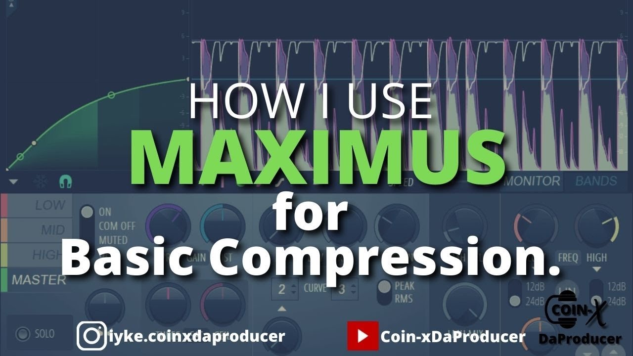 How i use Maximus for Basic stereo compression - YouTube