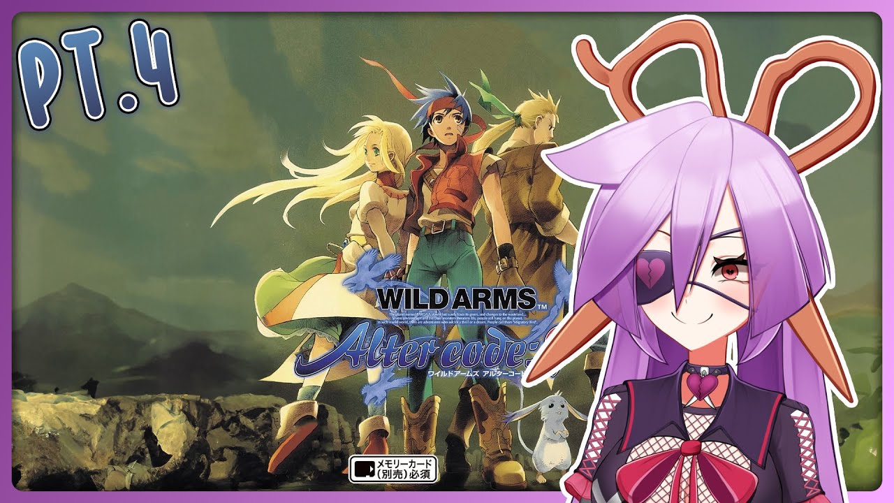 【Wild Arms Alter Code: F】 Addicted. (Playing original hardware ...