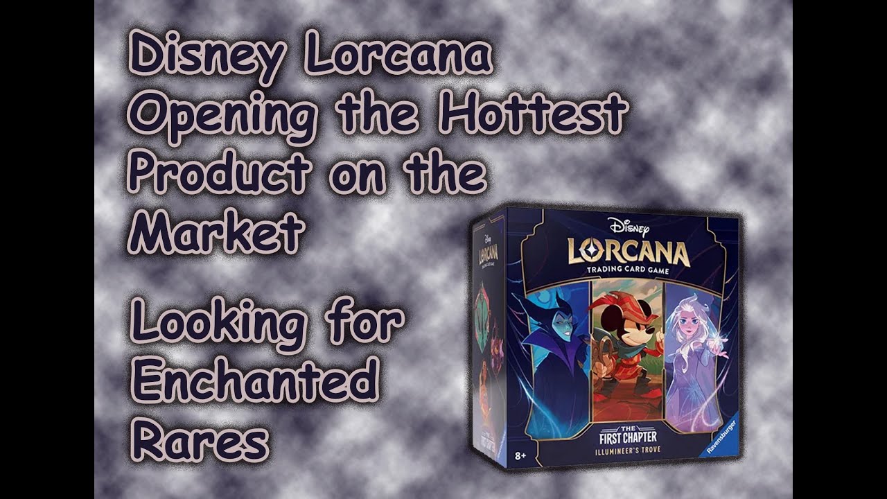 Disney Lorcana Hunting for Enchanted Rares - YouTube