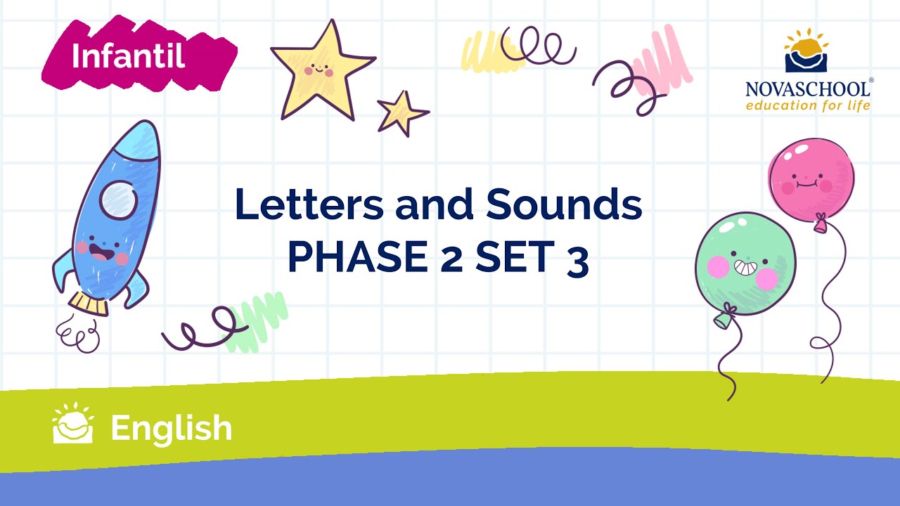 Letters and Sounds PHASE 2 SET 3 - YouTube
