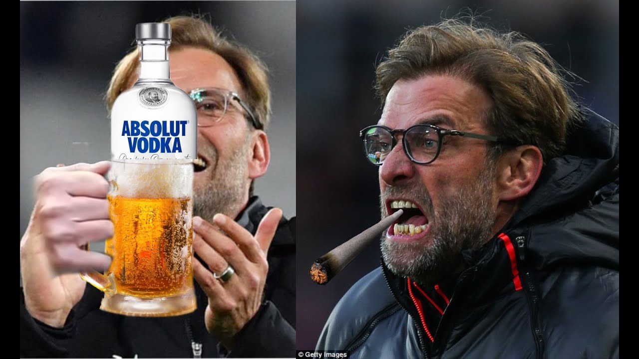 Jurgen Klopp- Vodka, Beer, Joint - YouTube