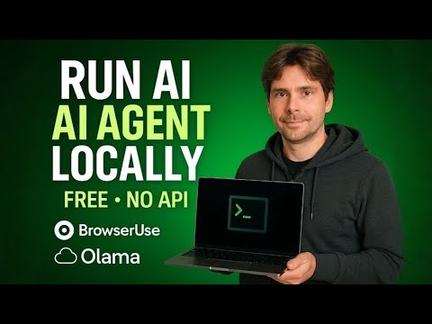 Run AI Agent Locally! (BrowserUse + Olama Tutorial) - FREE & NO API ...
