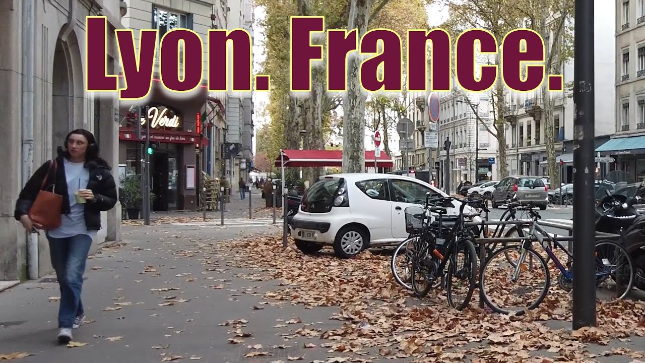 Explore Lyon, France’s Most Beautiful Historic City. 4K Walking Tour ...