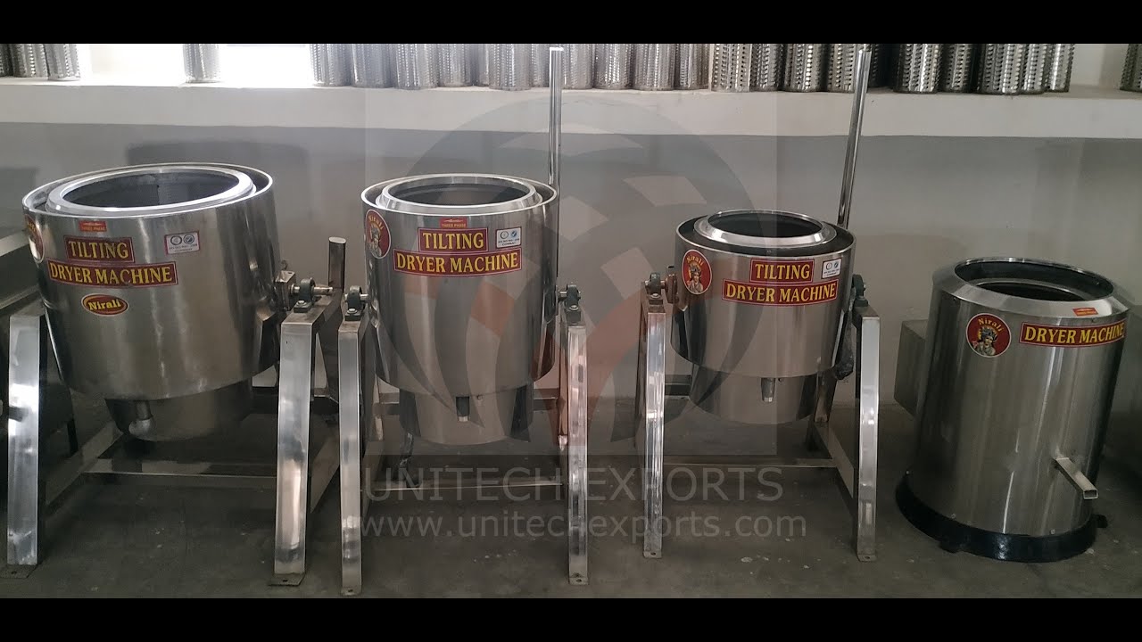 Chips - Namkeen Dryer Machine | Oil Extractor Machine | Hydro Machine ...