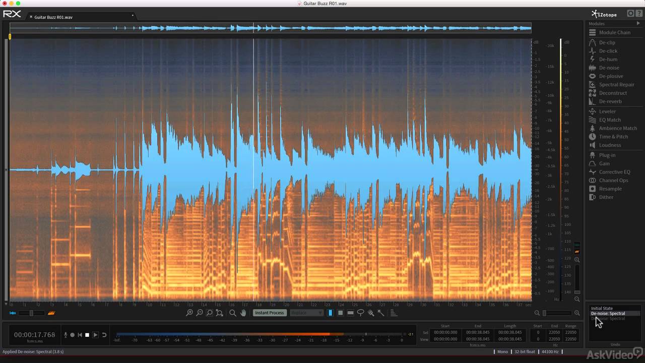 iZotope RX 5: Audio Repair for Musicians - 1. Introduction - YouTube