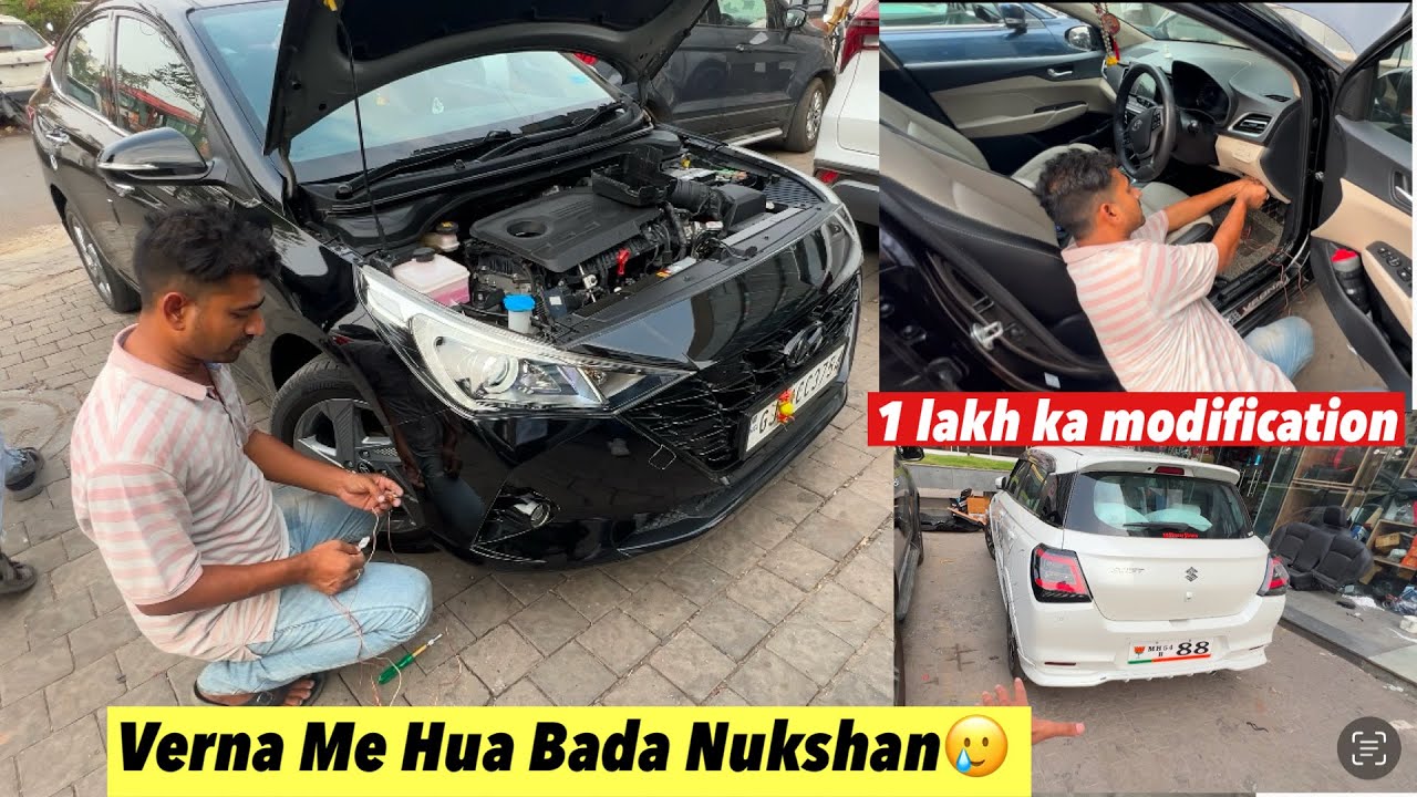 Installing New Light In Verna | Bada Nukshan Hua Verna Me | 1 lakh Ka ...