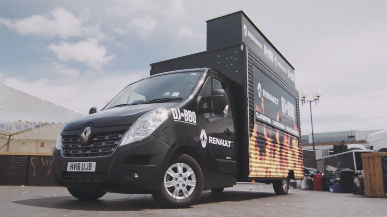 How Renault built the ideal van for DJ BBQ (sponsored) - YouTube
