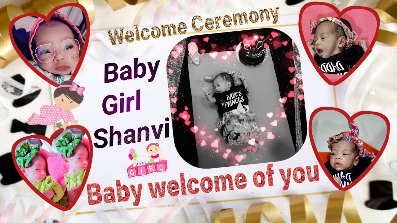 Baby welcome video|Baby first welcome in home|decorationde idea # ...