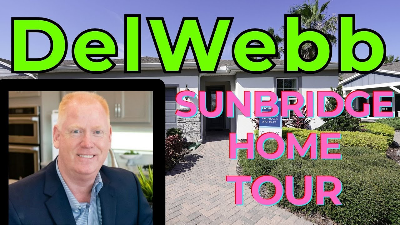 Sunbridge Del Webb Prosperity model St Cloud Fl 55 Plus community - YouTube