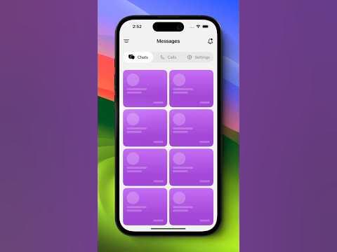 Building Scrollable Tab View With New iOS 17 API's - Xcode #swiftui #animation - YouTube