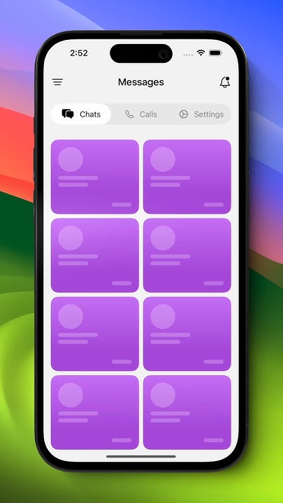 Building Scrollable Tab View With New iOS 17 API's - Xcode #swiftui #animation - YouTube
