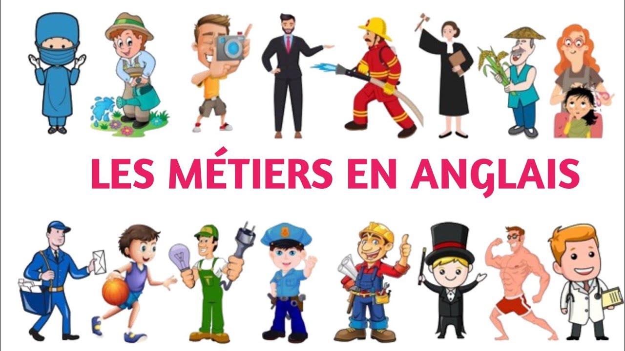 Les métiers en anglais| Jobs And Occupations Vocabulary - YouTube
