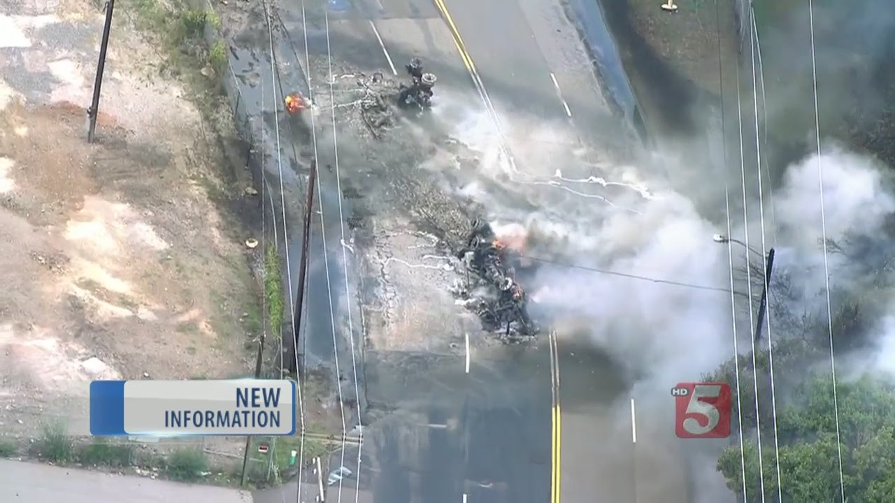 Cleanup Continues Following Tanker Truck Explosion, Fuel Leak - YouTube
