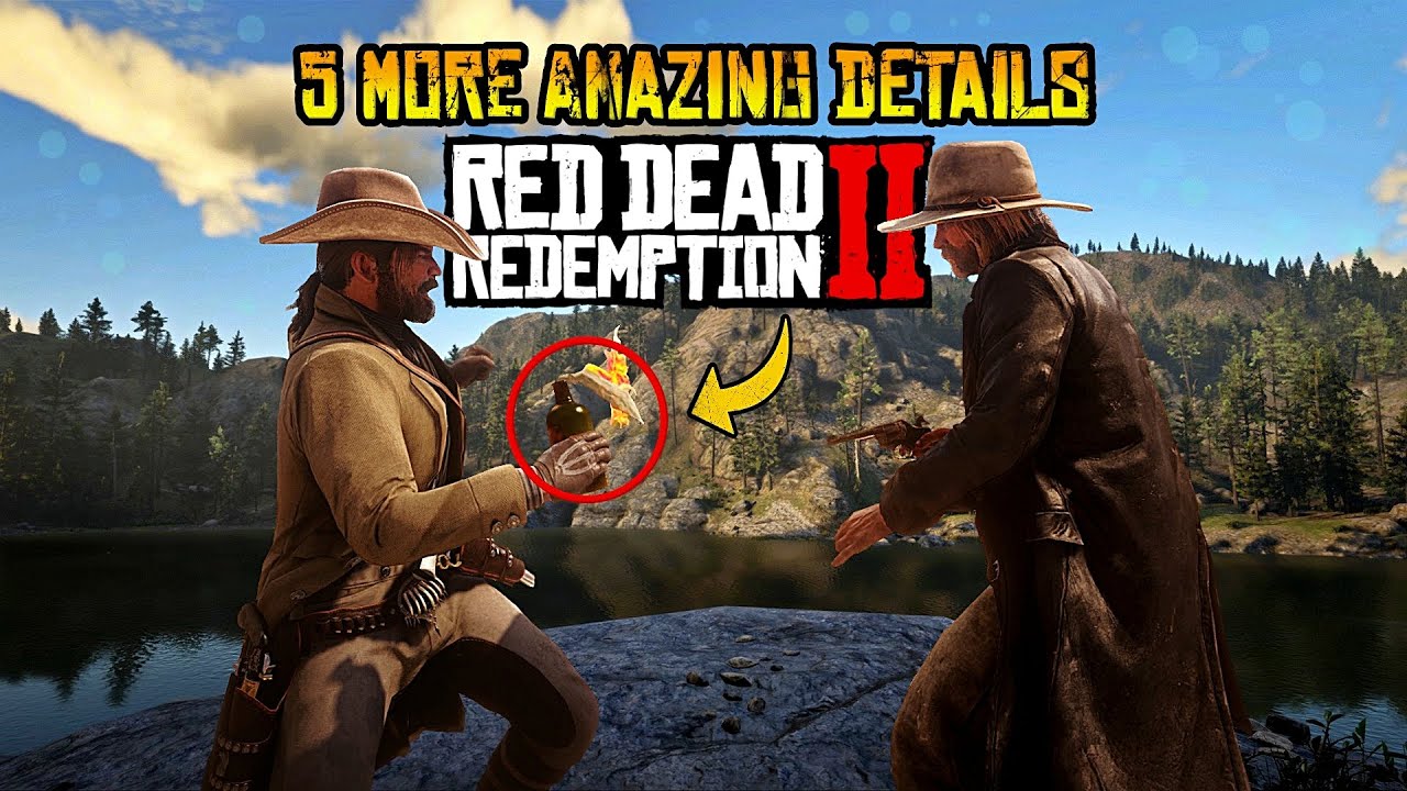 5 More AMAZING Details & Hidden Dialogues in RDR2 - YouTube