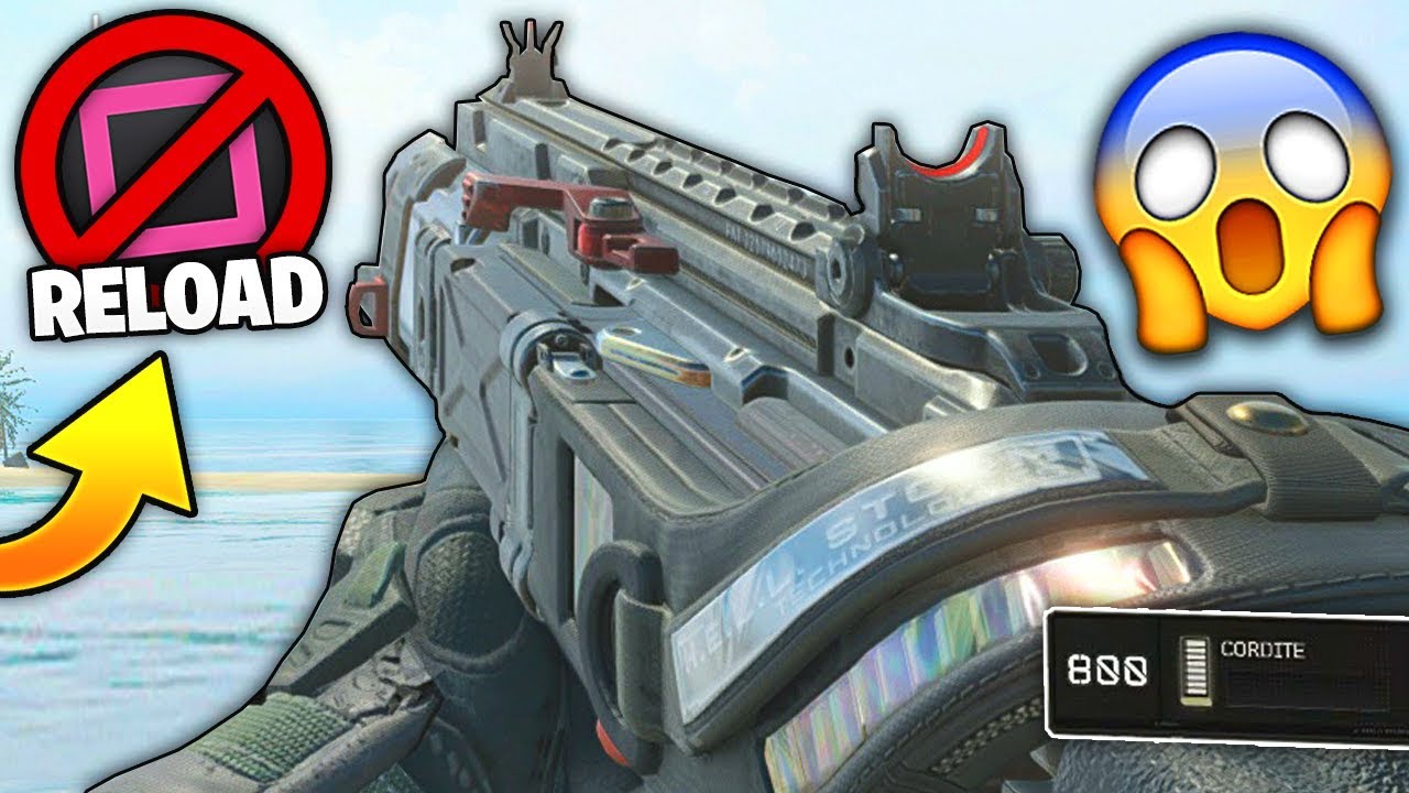 This weapon has 800 BULLETS in Black Ops 4! CORDITE Operator MOD! (BO4 ...