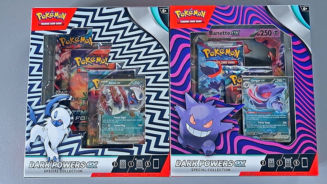 NEW Pokemon Dark Powers ex Special Collection Box - YouTube