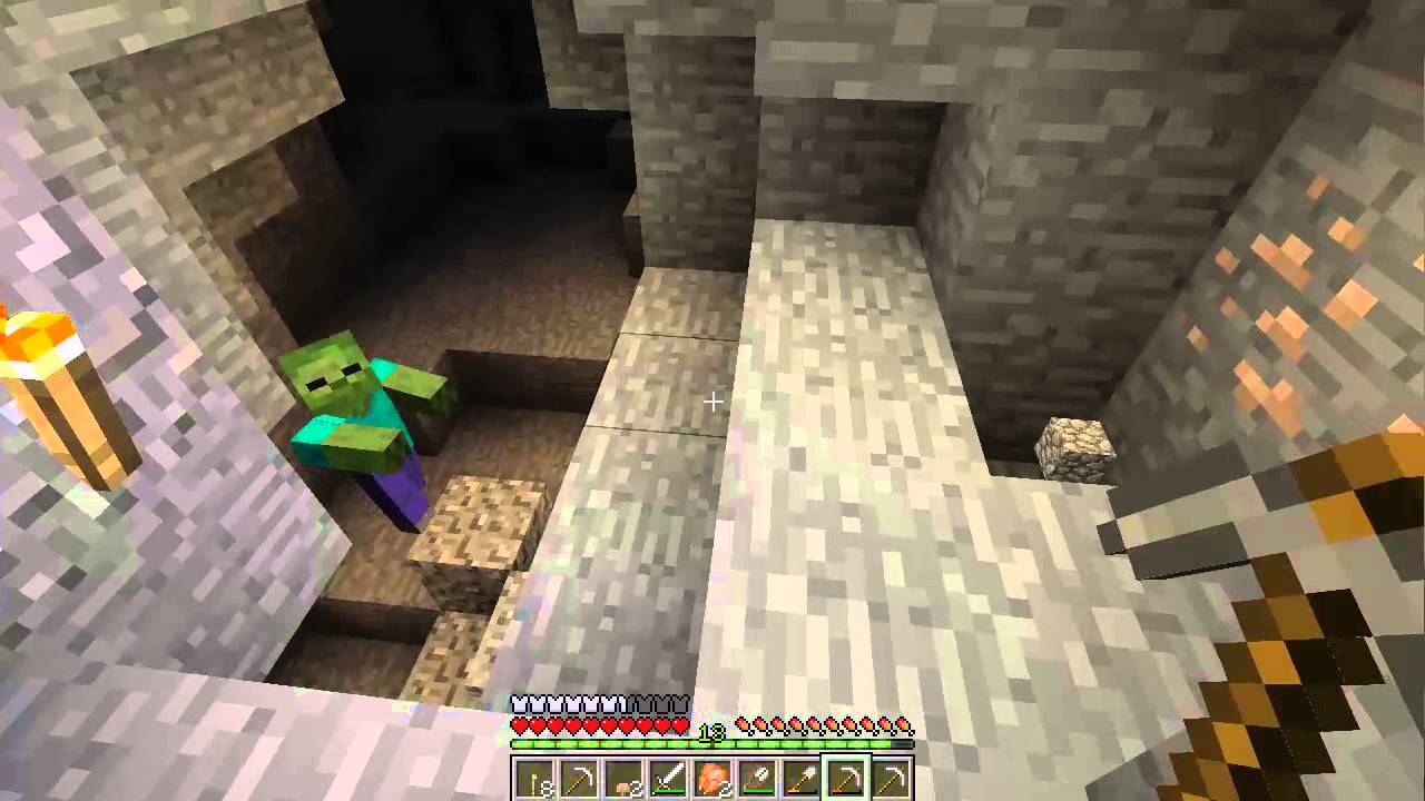 MINECRAFT - CAVE EXPLORATION - YouTube