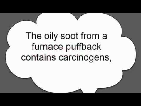 Furnace Puffback Cleanup - YouTube