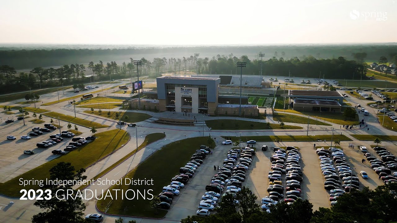 Spring ISD 2023 Graduations - Drone Footage Compilation - YouTube