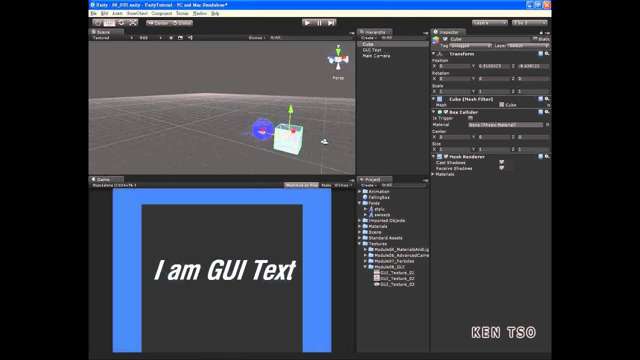 Unity3D Video Tutorial Module 8 - YouTube