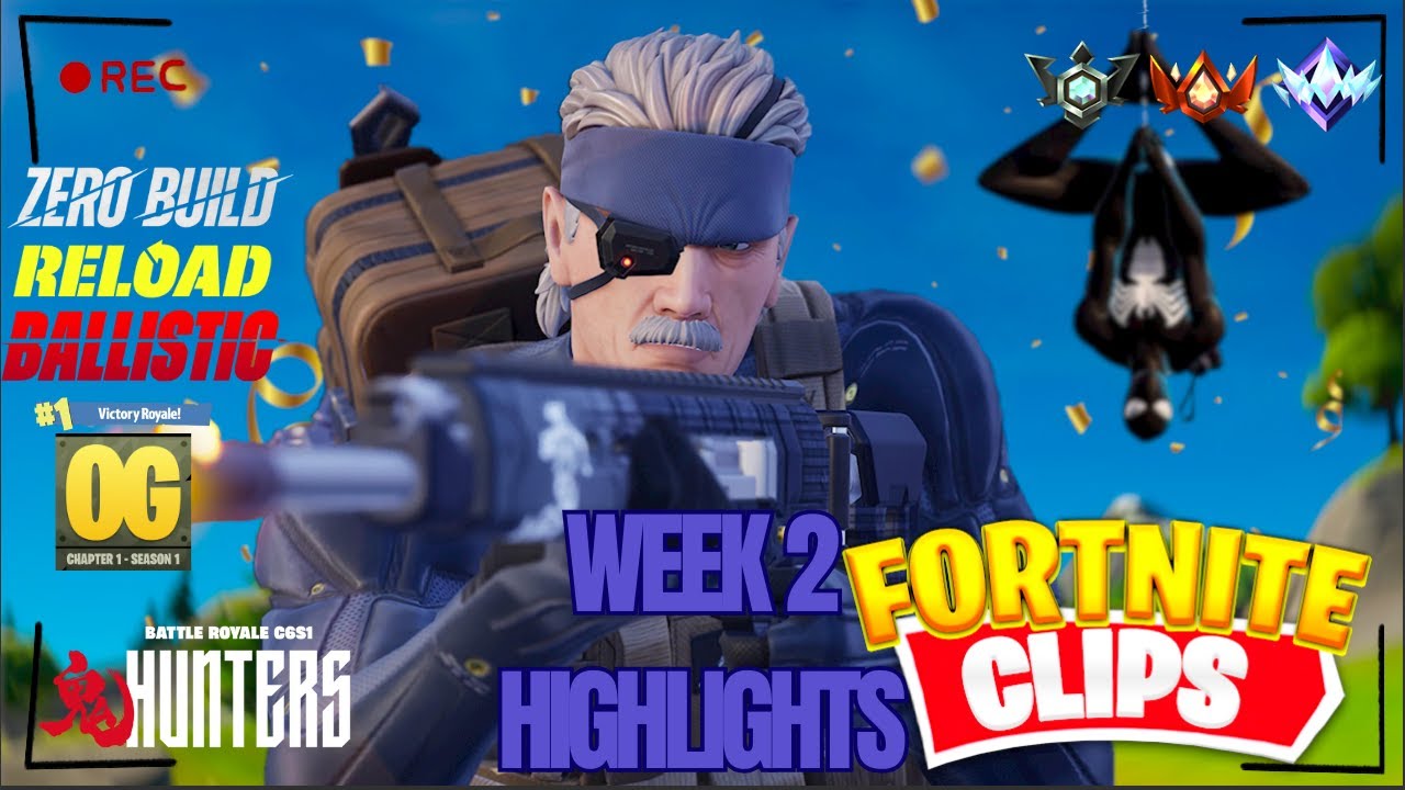 Fortnite - C6 S1 Week 2 Highlight Reel - YouTube