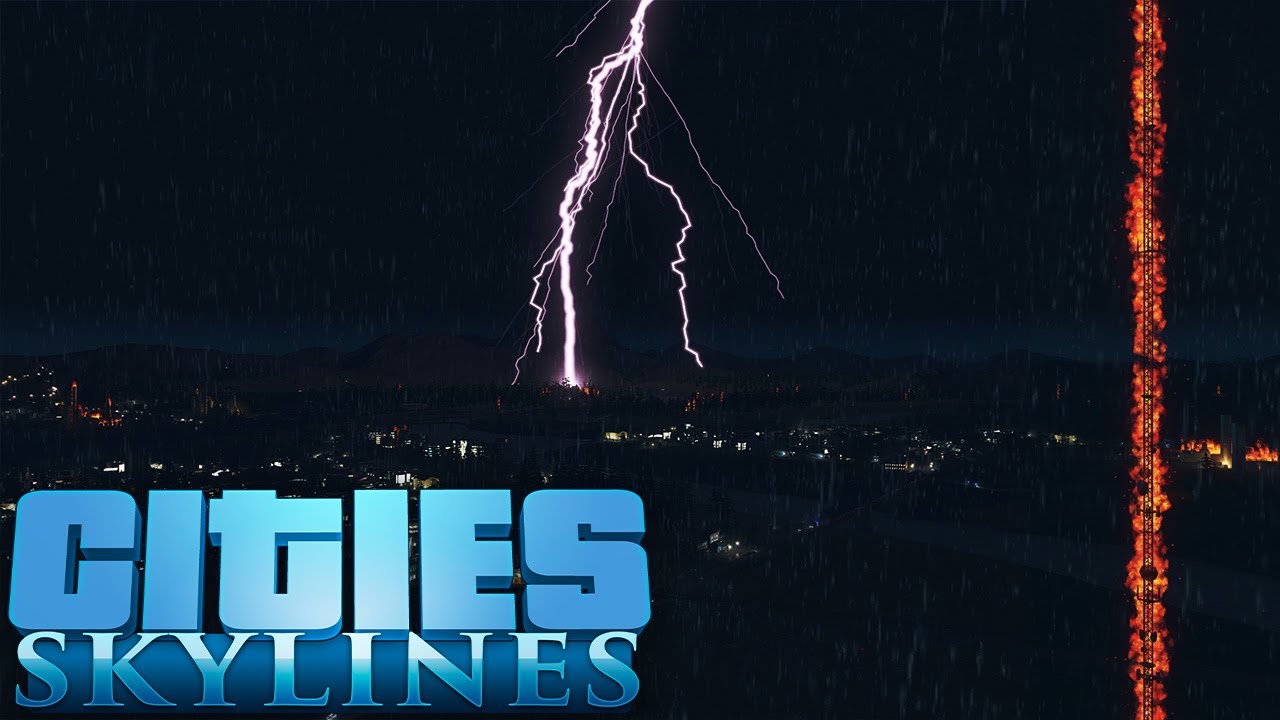 Natural Disasters From The Sky | Cities: Skylines | Ep.31 - YouTube