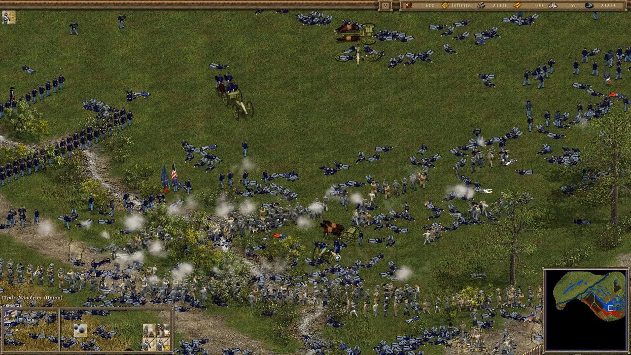 Battle of Port Republic 1862 2v1 - YouTube