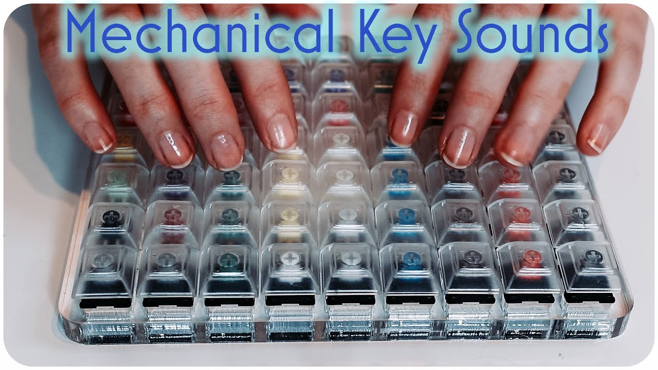 63 Mechanical Switches ASMR Clicky Sounds For Sleep Or Study - YouTube