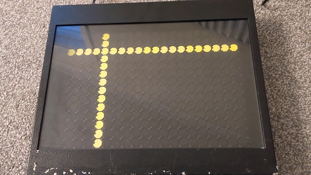 Smaller flip dot smart clock - YouTube