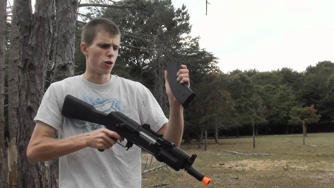 CyberGun/CYMA AK47 Beta Spetsnaz Airsoft Gun Review - YouTube