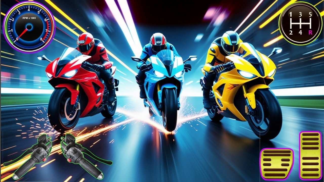 3D Moto Bike Racing - Moto GP Bike Racing Gameplay - Bike Race - GT ...