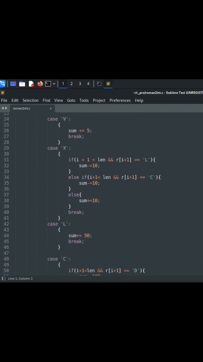 Roman Numeral To Int C Programming Coding Ccode Basicc Cprogramming Programming Youtube