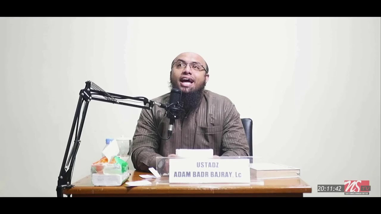 Ustadz Adam Badr Bajray, Lc l Adab Al- Jihad (1) - YouTube