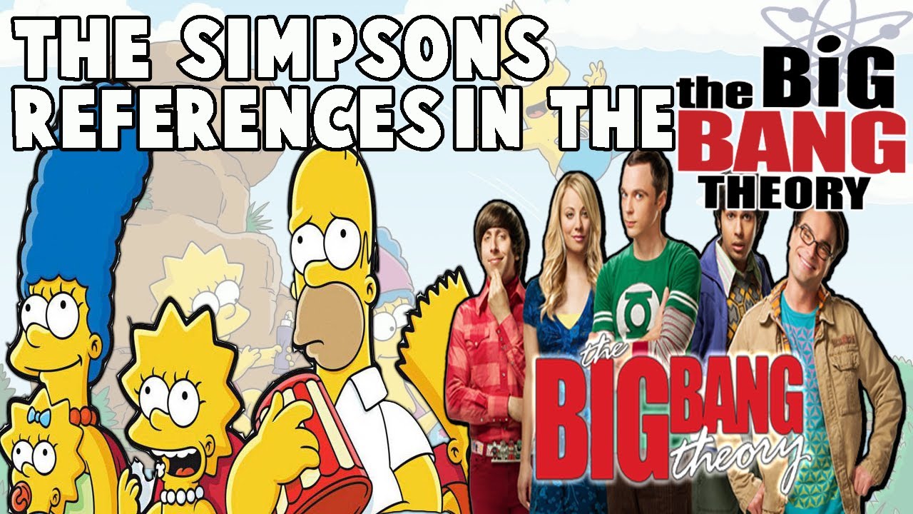 The Simpsons References in The Big Bang Theory! - YouTube
