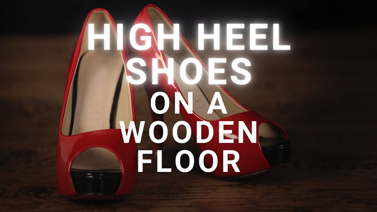 Clackety-Clack! | 2 Hours of Walking in Bright Red High Heel Shoes on a ...