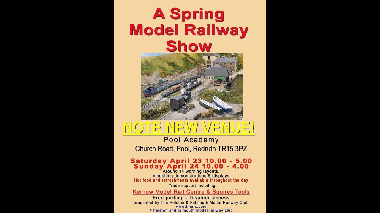 Spring Model Railway Exhibition at Pool School Cornwall#model #railway ...